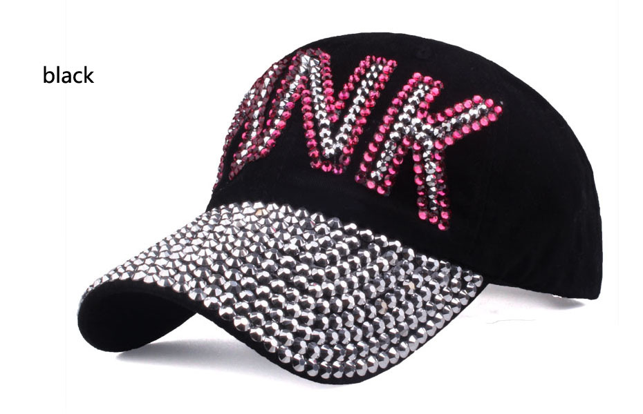 Bling Stone " PINK" Cap One Size. Back Strap (Adjustable). Composition ...