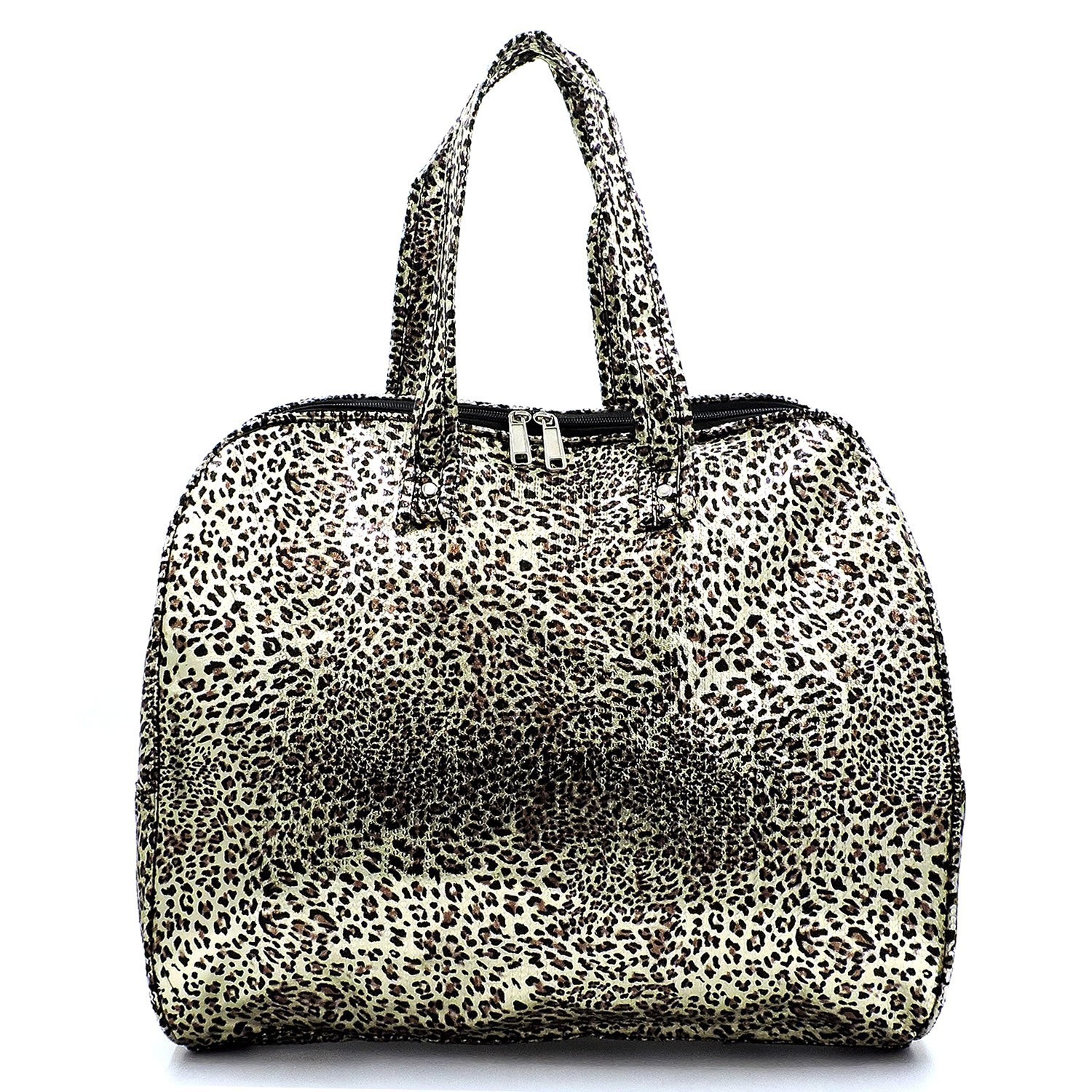 Sequin Leopard Print Carry On Duffle Bag FW-HL00386 > Croc & Animal ...