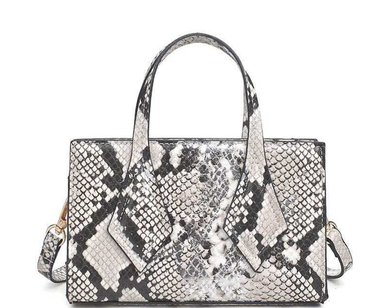 HOLLAND SNAKESKIN LEATHER STYLE MINI CROSSBODY BAG JY-22983-S ...