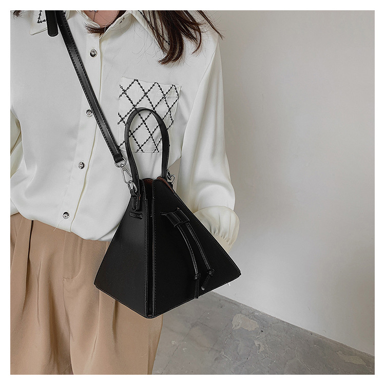 Drawstring Pyramid Bag > Satchel > Mezon Handbags
