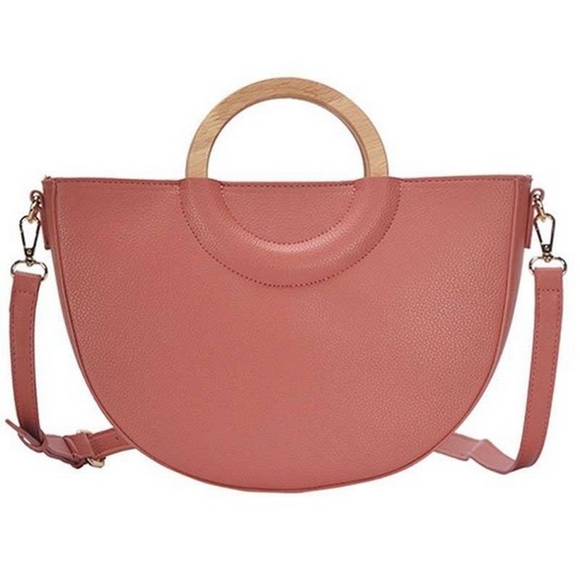 SEMI CIRCLE MODERN SATCHEL WITH LONG STRAP JY-BGA86460 > Fashion ...