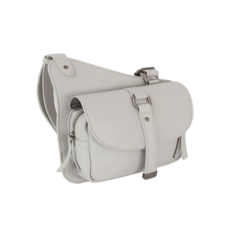 Fashion Flat Sling Bag with buckle > Plain Handbags > Mezon Handbags