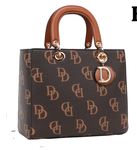 2-IN-1 MONOGRAMMED D SATCHEL WALLET SET MEZDD9143W > Classic Bags ...