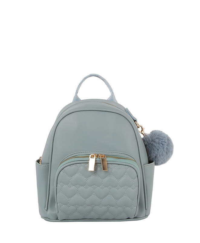 Heart Quilted Backpack > Fashion Handbags > Mezon Handbags
