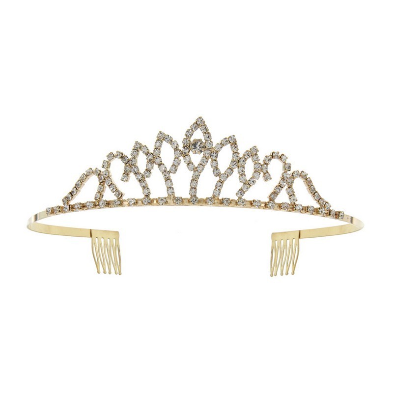 ELEGANT RHINESTONE PRINCESS TIARA SLHTY8733 > Bridal > Mezon Handbags