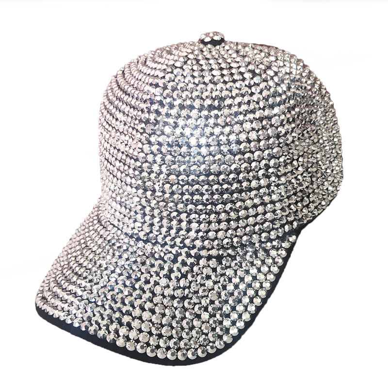 Bling Fully Stoned Cap > Rhinestone Hats > Mezon Handbags