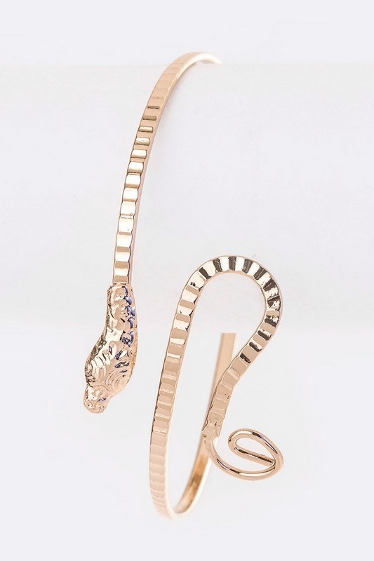 SNAKE ARM CUFF LA-210006 > Bracelets , Bangles > Mezon Handbags