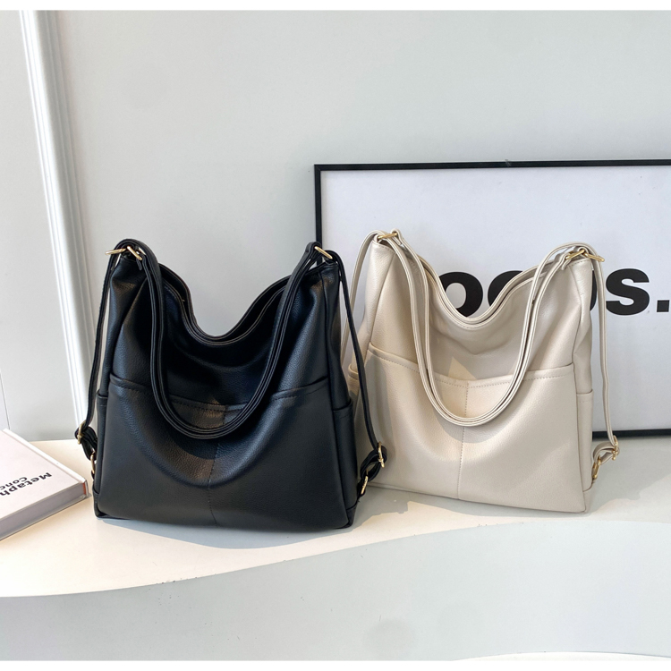 Convertible Perforated Backpack / Hobo Bag > Hobo > Mezon Handbags