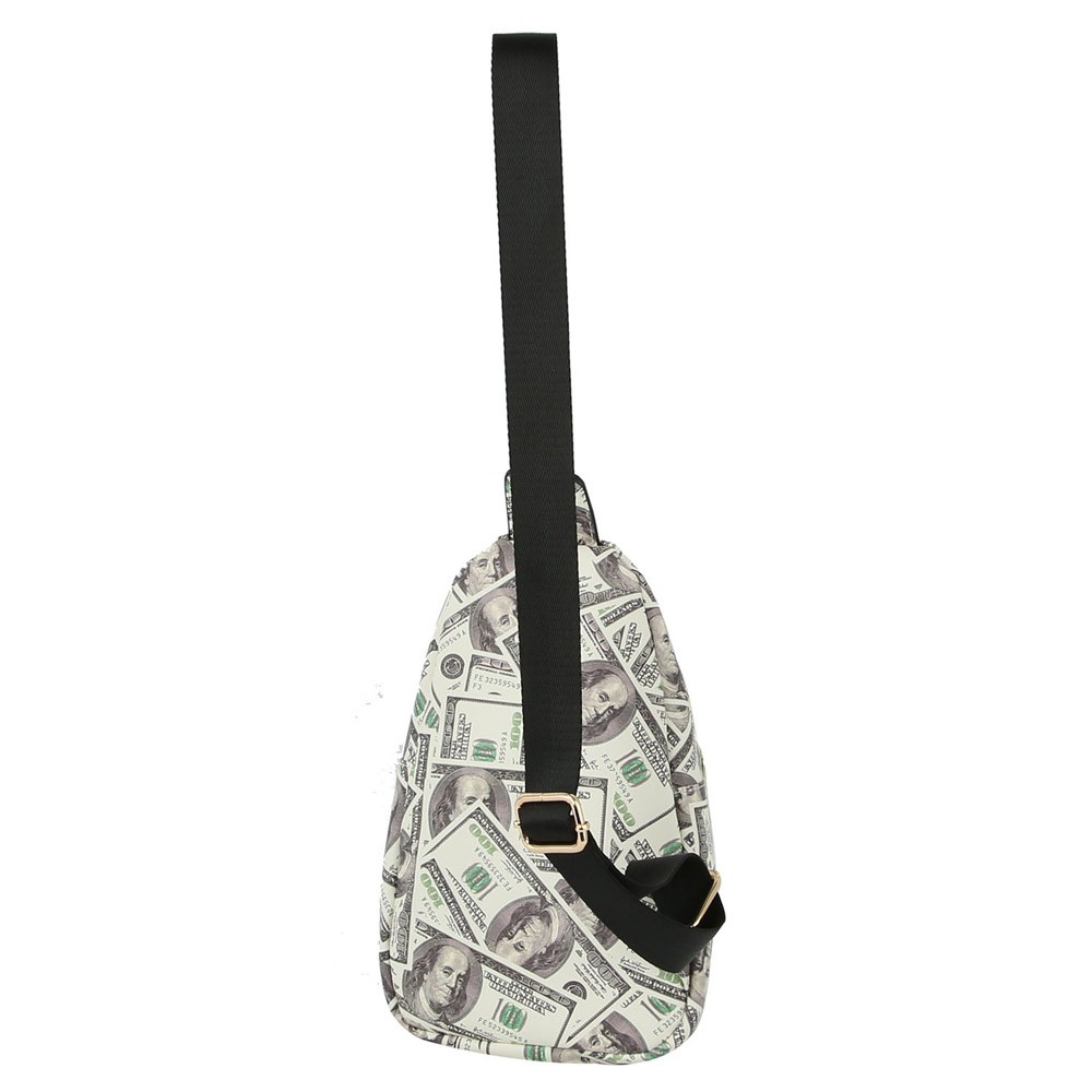 Lucky 100 Dollar Bills C-Notes Sling Backpack > Graffiti Handbag ...