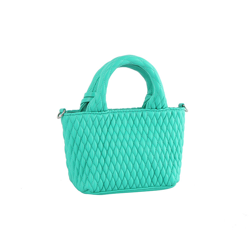 Puffy Quilted 2-in-1 Top Handle Satchel > Satchel > Mezon Handbags