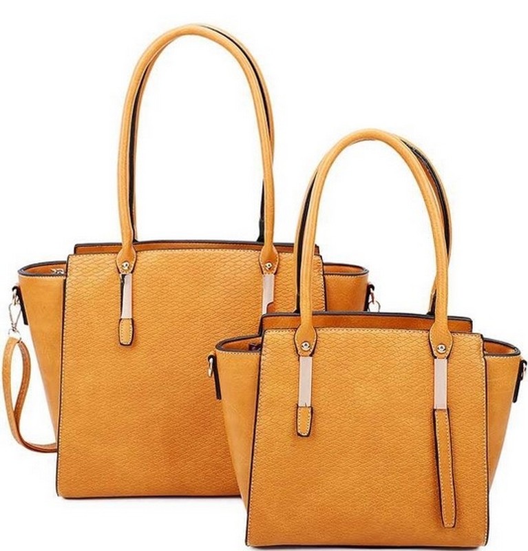 2IN1 MODERN SATCHEL SET WITH LONG STRAP JY-LF19190T2 > Fashion Handbags ...
