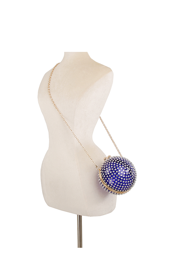Rhinestone Ball Clutch Crossbody Bag > Rhinestone Bags > Mezon Handbags