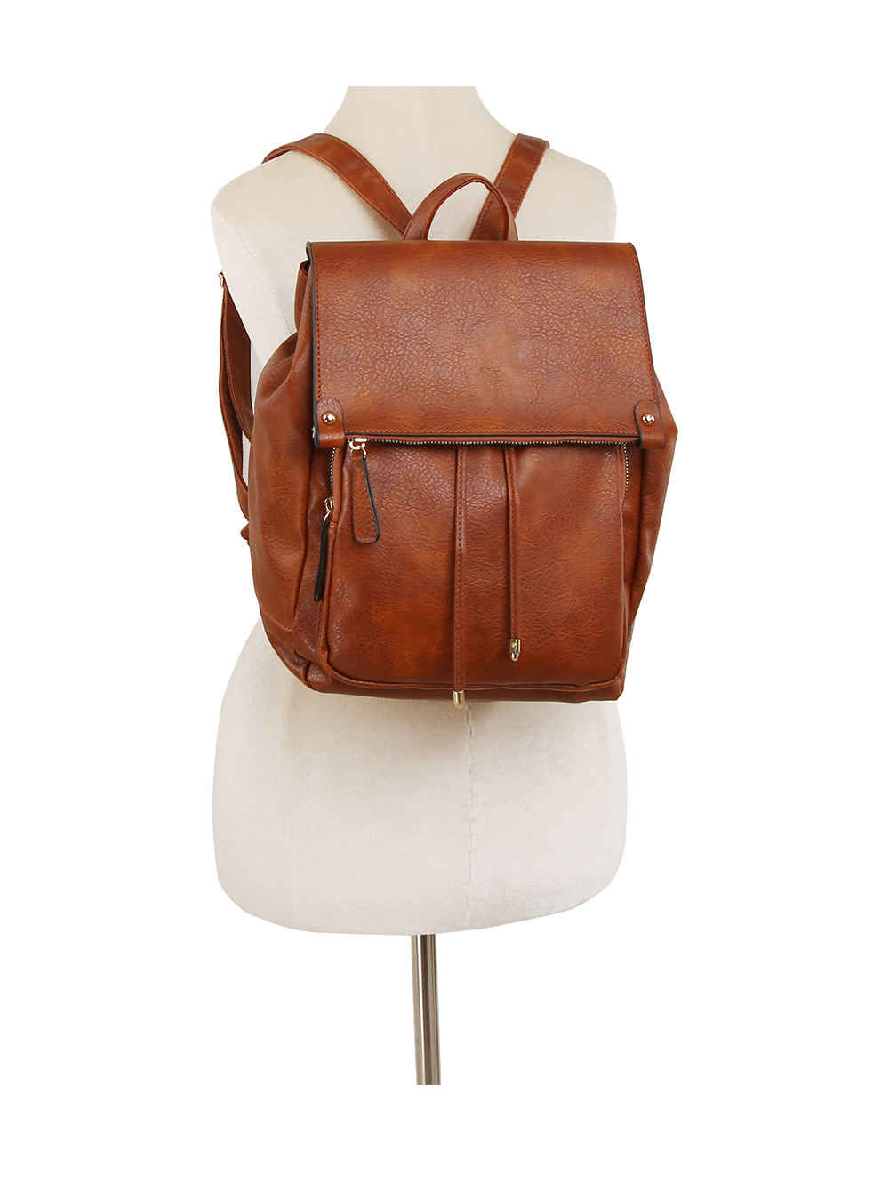Fashion Flap Drawstring Backpack > Shoulder Bags, Backpack > Mezon Handbags