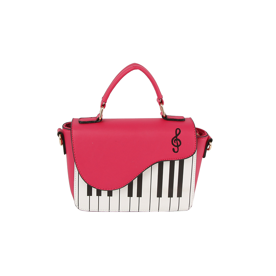 Piano Music Notes Satchel > Fashion Handbags > Mezon Handbags