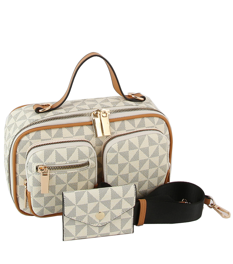 Monogram 2-in-1 Satchel > Classic Bags, Monogram > Mezon Handbags