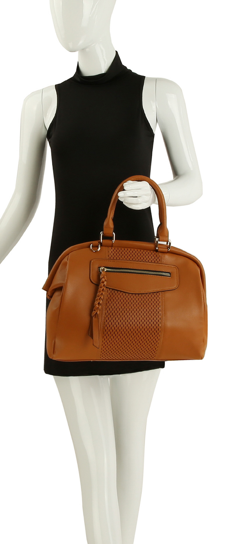 Laser Cut Doctors Bag Satchel > Satchel > Mezon Handbags