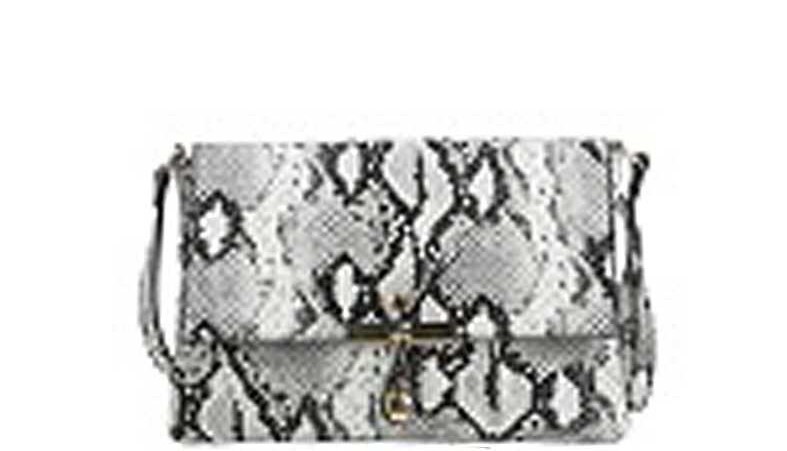 FASHION SNAKE PRINT LEATHER TOGGLE FLAP CROSSBODY BAG JY-LR-029-NSK ...