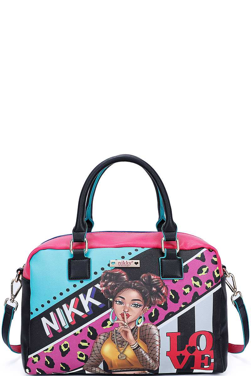 Nikky by Nicole Lee I HAVE A SECRET SATCHEL BAG WITH LONG STRAP JY-NK ...