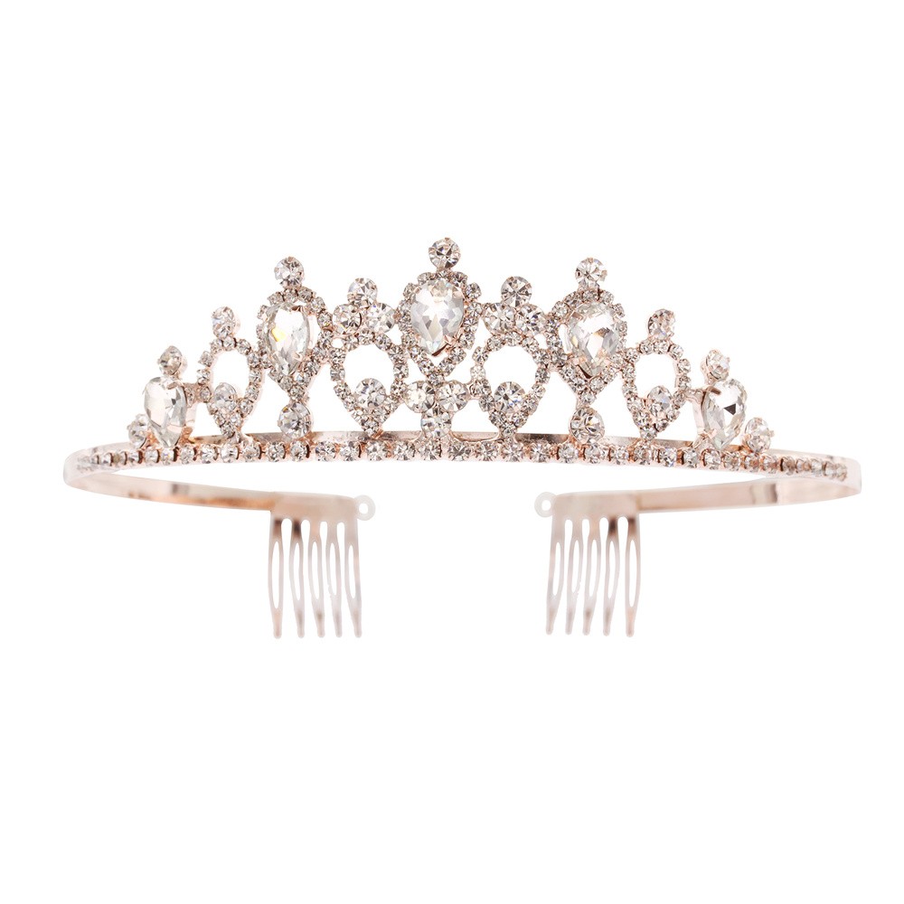 FANCY RHINESTONE TIARA SLT0345 > Accessories > Mezon Handbags