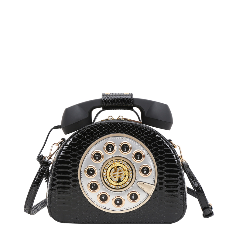 Retro TELEPHONE Shaped Crossbody Satchel Bag MEZTS1059 > Fashion ...