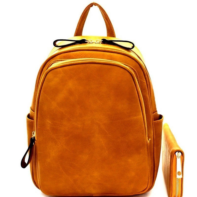 Multi-Pocket Backpack Wallet SET MH-JY0245 > Wallets > Mezon Handbags