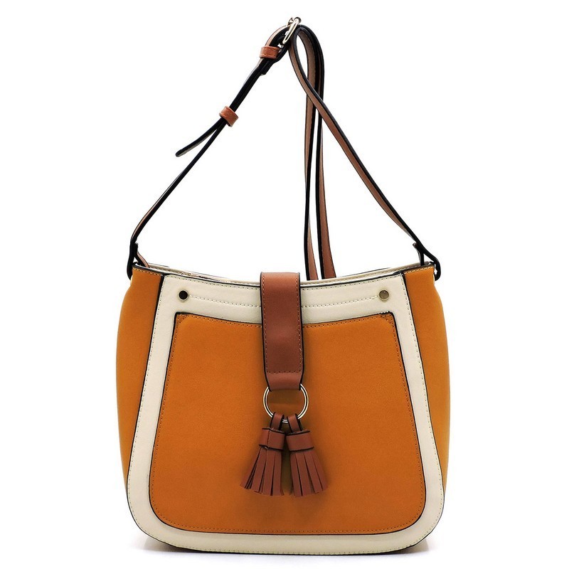 Fashion Colorblock Tassel Crossbody Bag FW-LHU252 > Messenger Bags ...