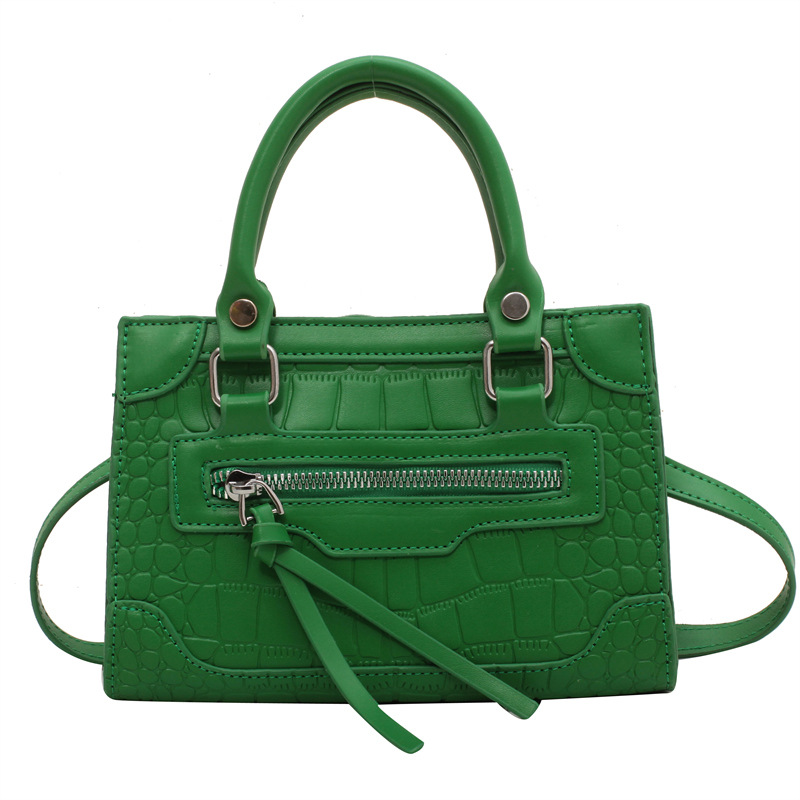 MINI FAUX CROC PURSE > Satchel > Mezon Handbags