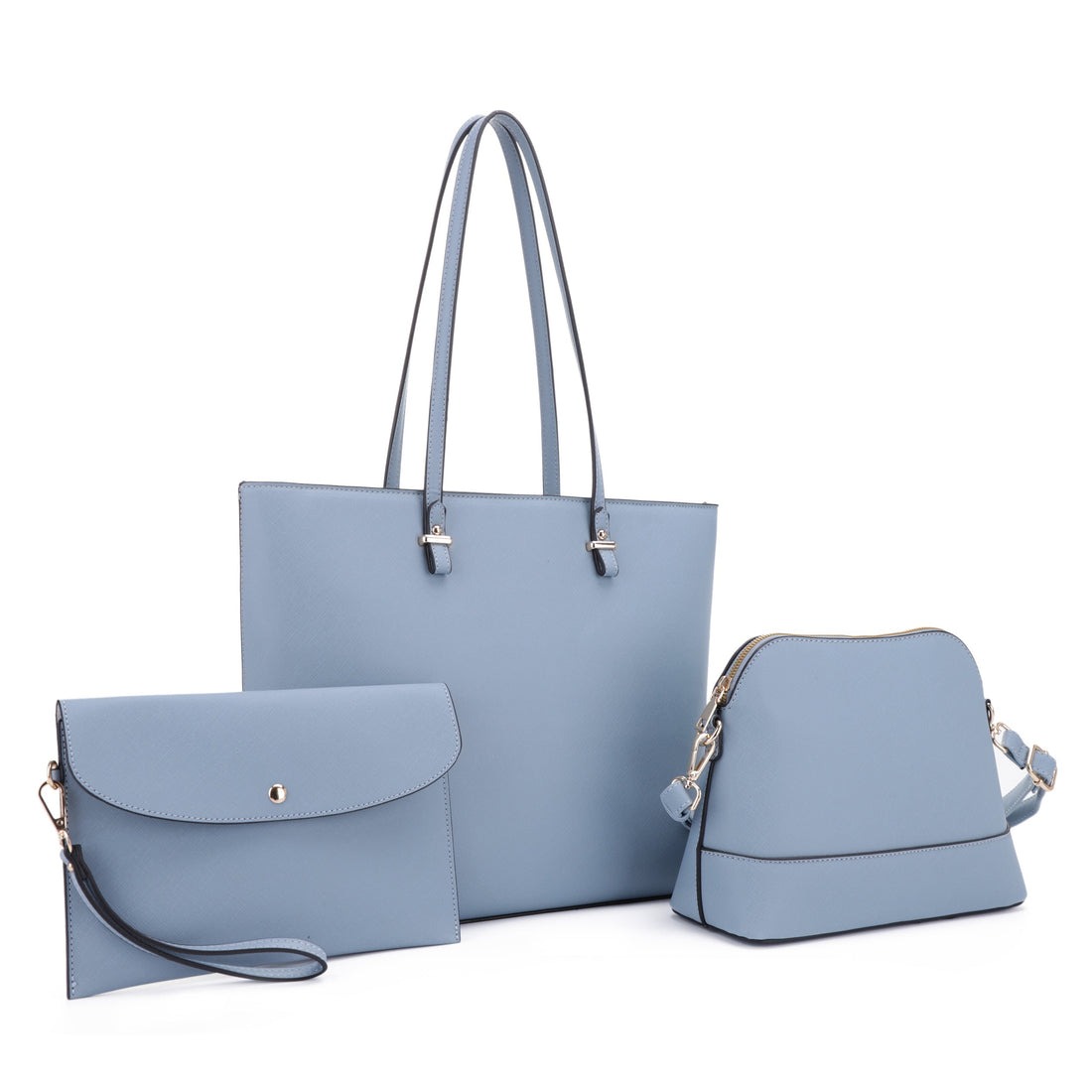 Matching Tote, Envelope Wristlet, Clutch, and Satchel Set > Tote Bags ...