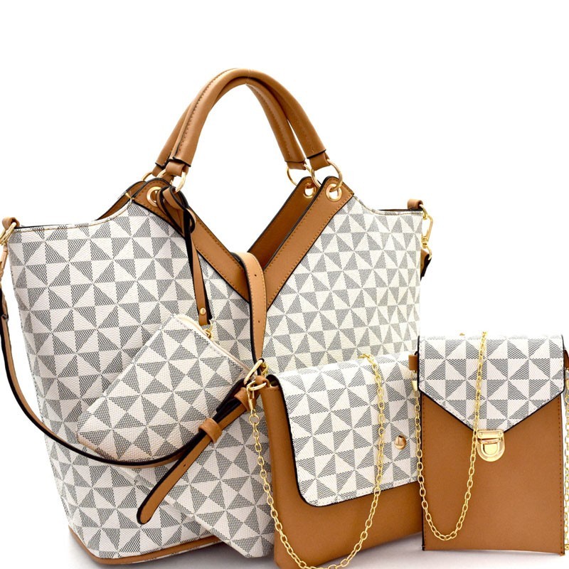 Monogram Two-Tone 4 in 1 Satchel Value SET MH-LHU112 > Boutique ...