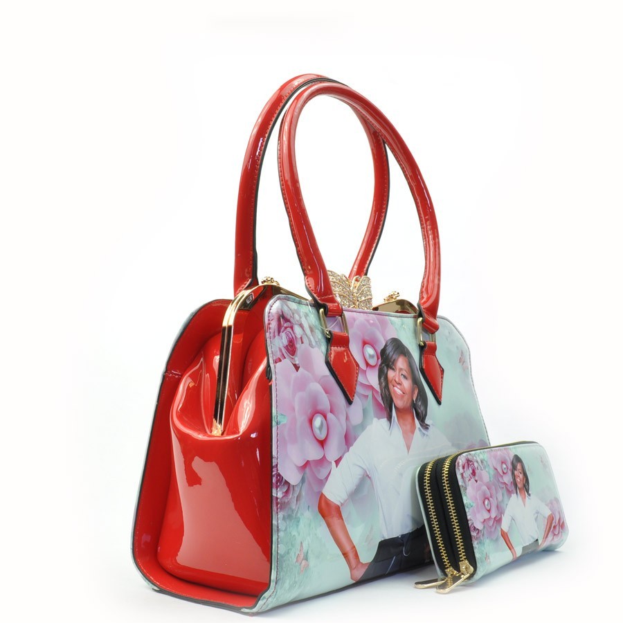MICHELLE OBAMA BUTTERFLY SATCHEL & WALLET > Boutique Handbags > Mezon ...