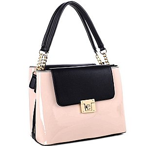 3 Compartment Patent Shoulder Bag MH-AS3322 > Fashion Handbags > Mezon ...