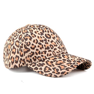 Leopard Print Cap > Hats , Caps > Mezon Handbags