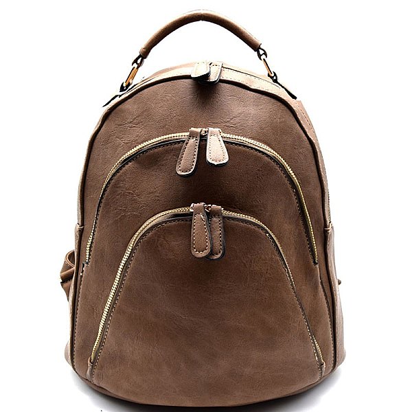 62643-LP Multi Zipper Compartment Backpack > Shoulder Bags, Backpack ...