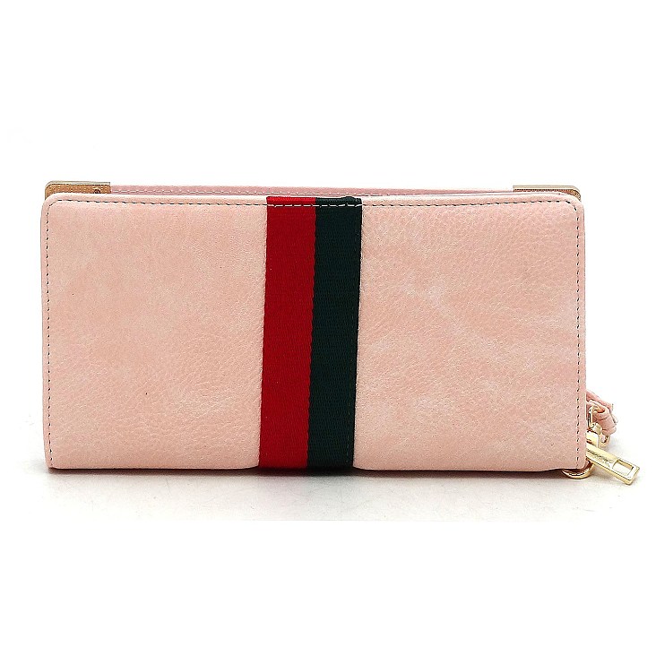 Fashionable Bee Striped Clutch Wallet Wristlet CH-AD036B > Wallets ...