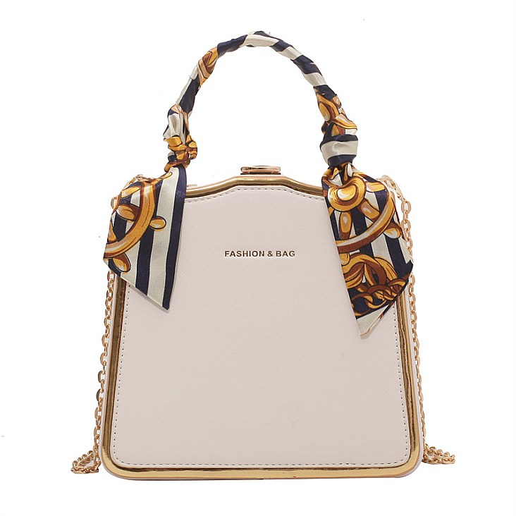 Scarfed Fancy Satchel Boutique Bag > Boutique Handbags > Mezon Handbags