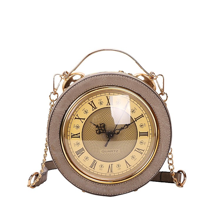Vintage Real Clock Shoulder Handbags A9346 > Shoulder Bags, Backpack ...
