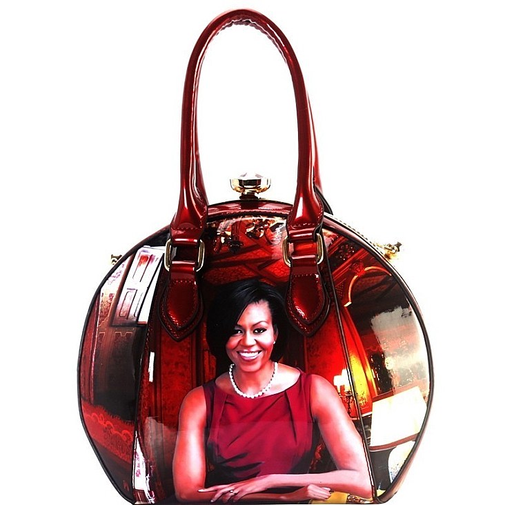JEWEL TOP MAGAZINE PRINT SATCHEL WALLET SET MH-BB8240W > Magazine ...