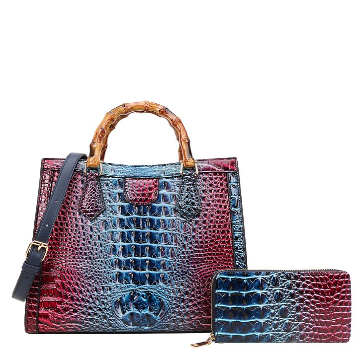 tie-dye croc handbags wholesale > Croc & Animal Print > Mezon Handbags