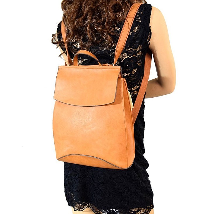 UN0069-LP Convertible Flap Backpack Shoulder Bag > Fashion Handbags ...