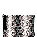 SNAKE PRINT TASSEL CLUTCH MH-PPC6847 > Fashion Handbags > Mezon Handbags
